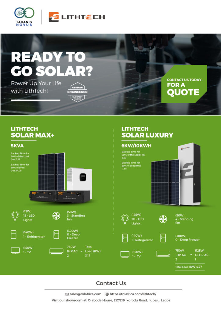 LithTech Brochure – Taranis Novus